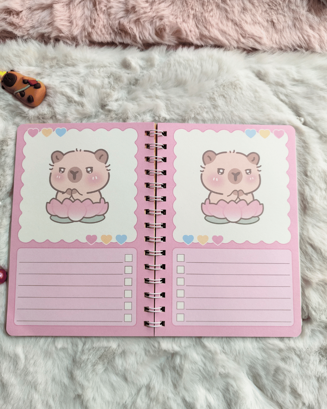 Capybara Cute Spiral Notebook – Rajratan Trading