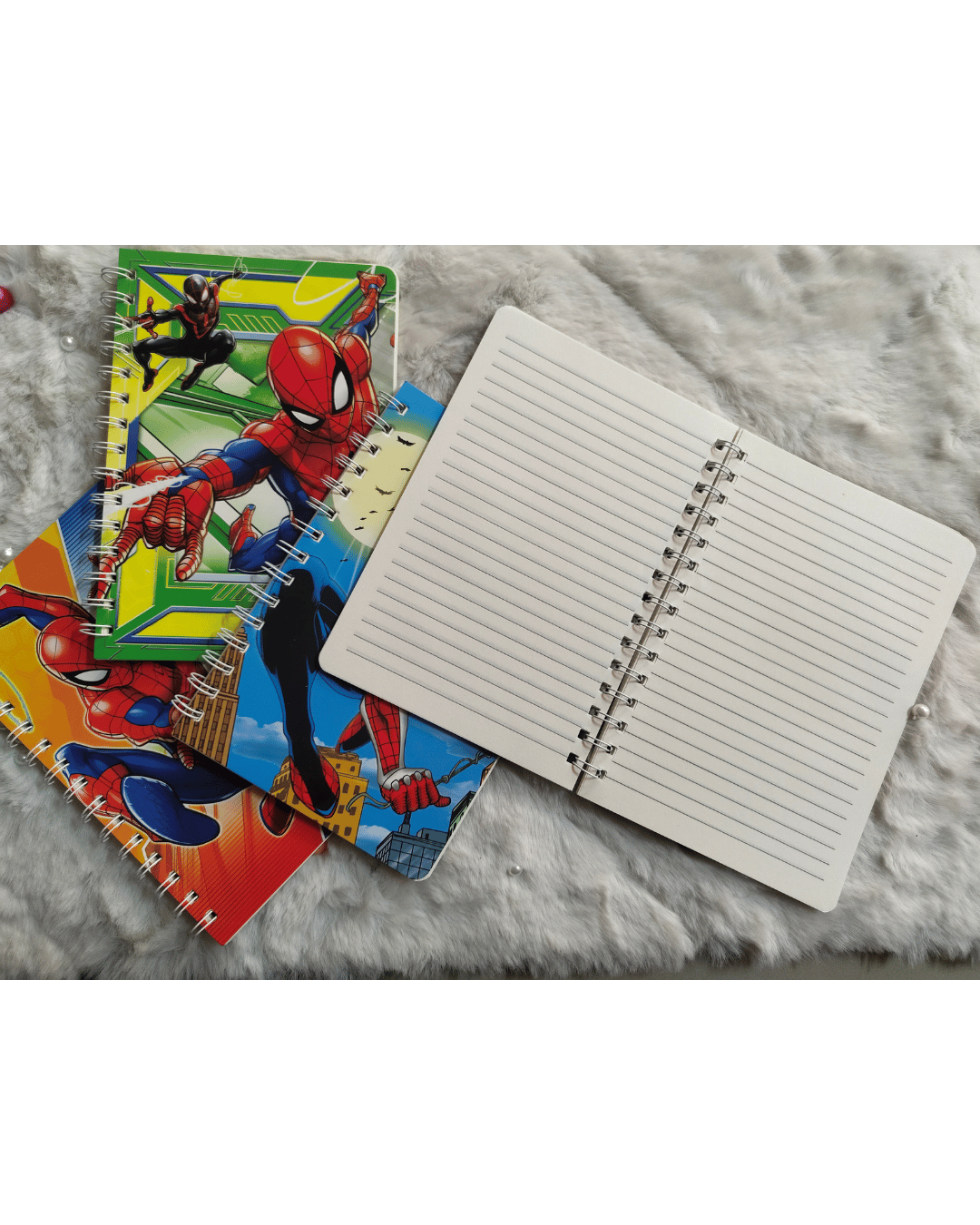 Spider-Man & Avengers Spiral Notebook Set – Rajratan Trading